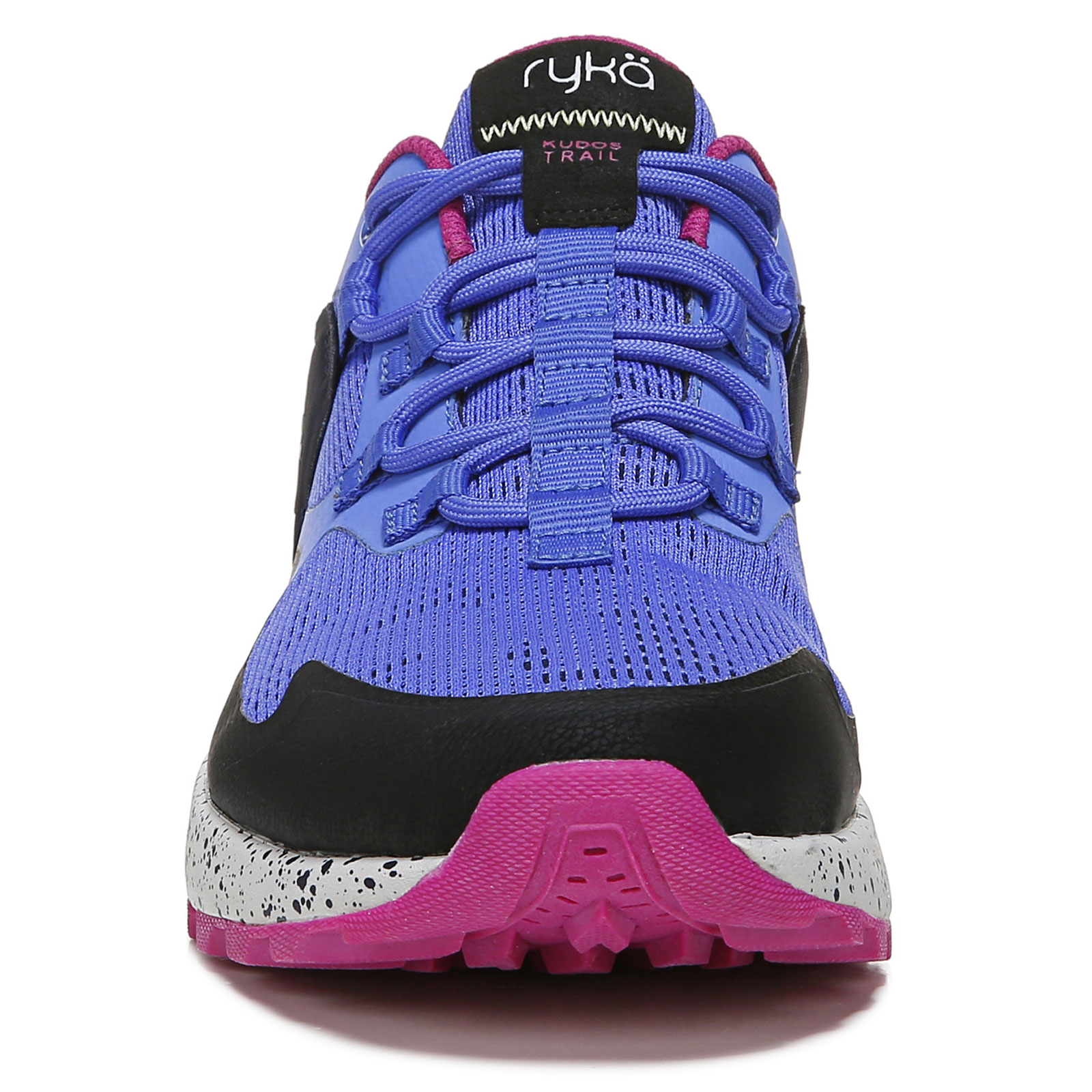 Ryka Womens Kudos Trail Blue Running Shoes Sneakers 9 Wide (C D W) BHFO ...